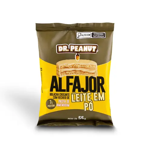 ALFAJOR DR PEANUT LEITE EM PO 35G - ALFAJOR DR PEANUT LEITE EM PO 35G ...